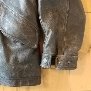 New River Sports | Jackets & Coats | Heavy Leather Warm Jacket New ...